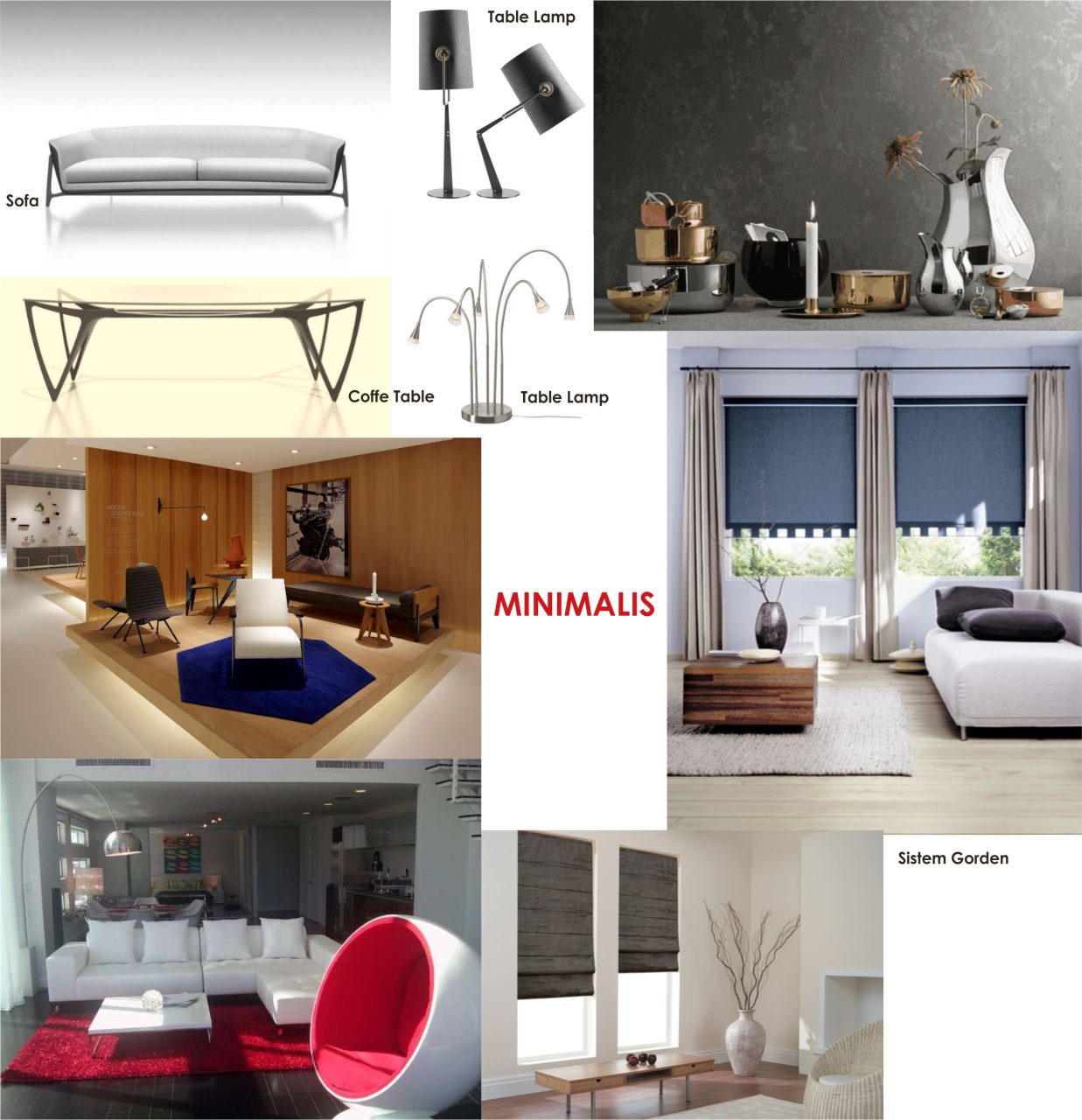 Tips Padu Padan Furniture Putih Pada Ruang Keluarga / Living Room ...